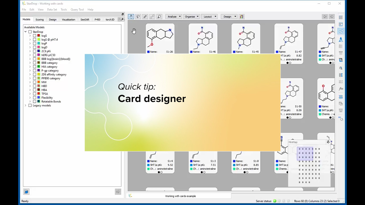 Introduction to Card View designer - Optibrium