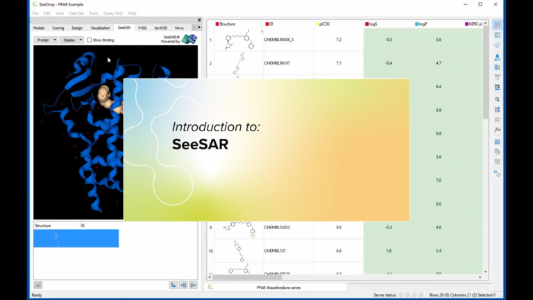SeeSAR: 3D Structure-Based Design - Optibrium