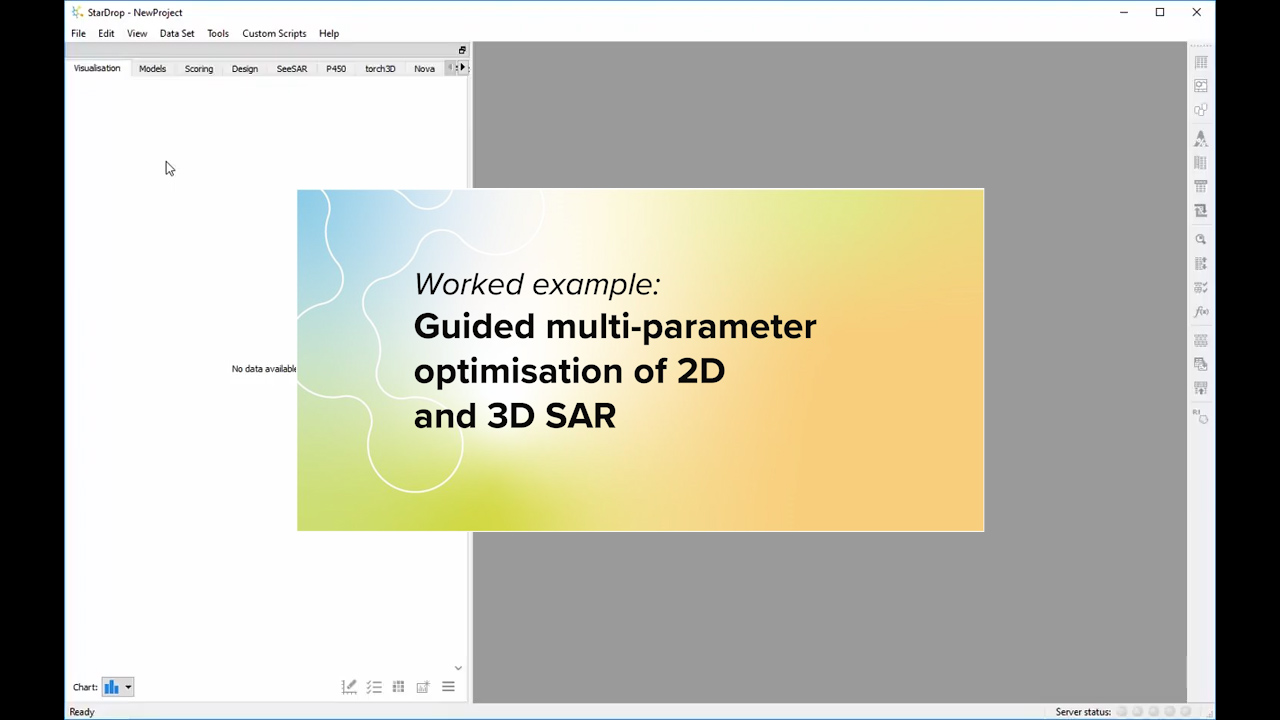Guided multi-parameter optimisation of 2D and 3D SAR - Optibrium