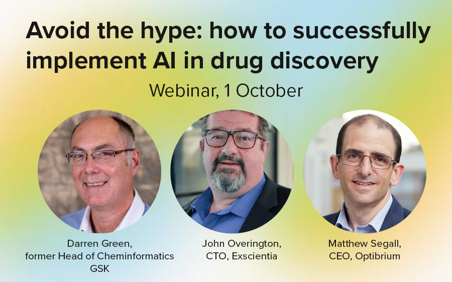 Avoid the hype - how to successfully implement AI in drug discovery - Optibrium