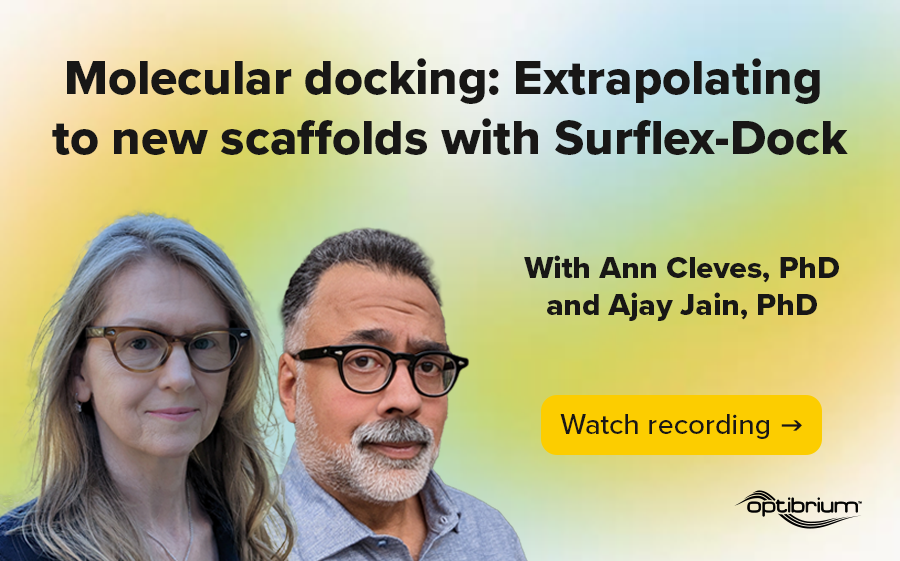Molecular Docking Extrapolating To New Scaffolds With Surflex Dock Optibrium