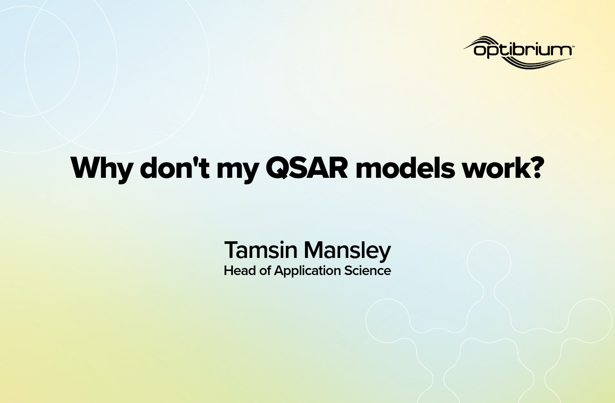 Why don't my QSAR models work? - Optibrium