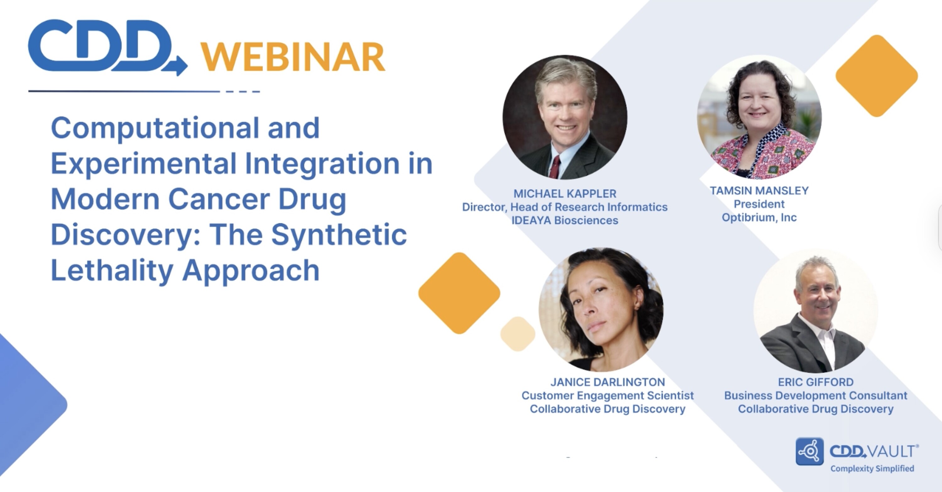 Computational and experimental integration in modern cancer drug ...